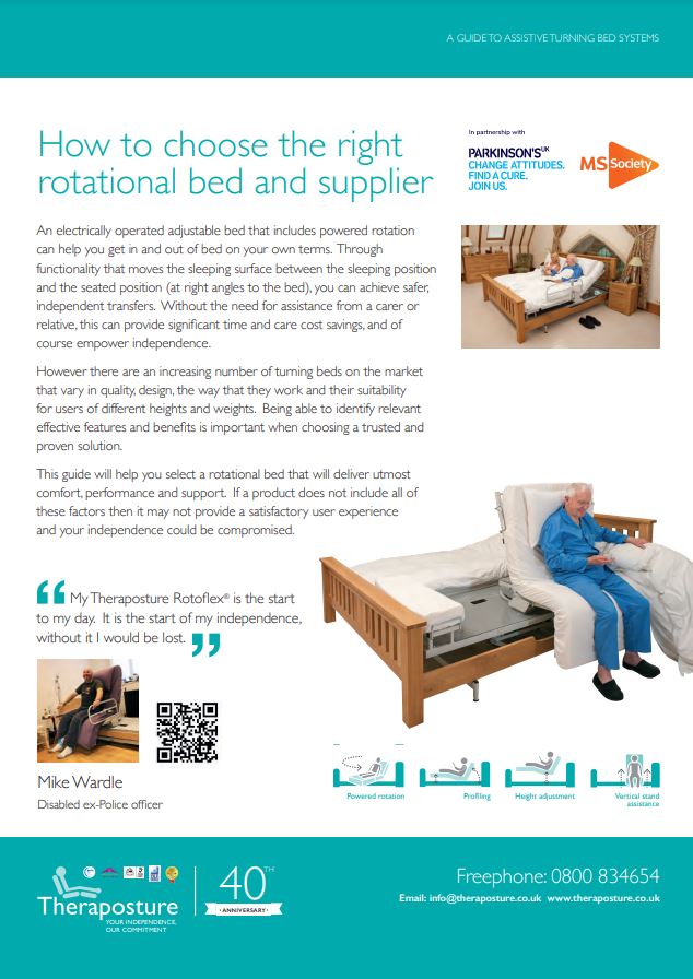 Theraposture Ltd: About us and our Rotoflex bed range - Supplier ...